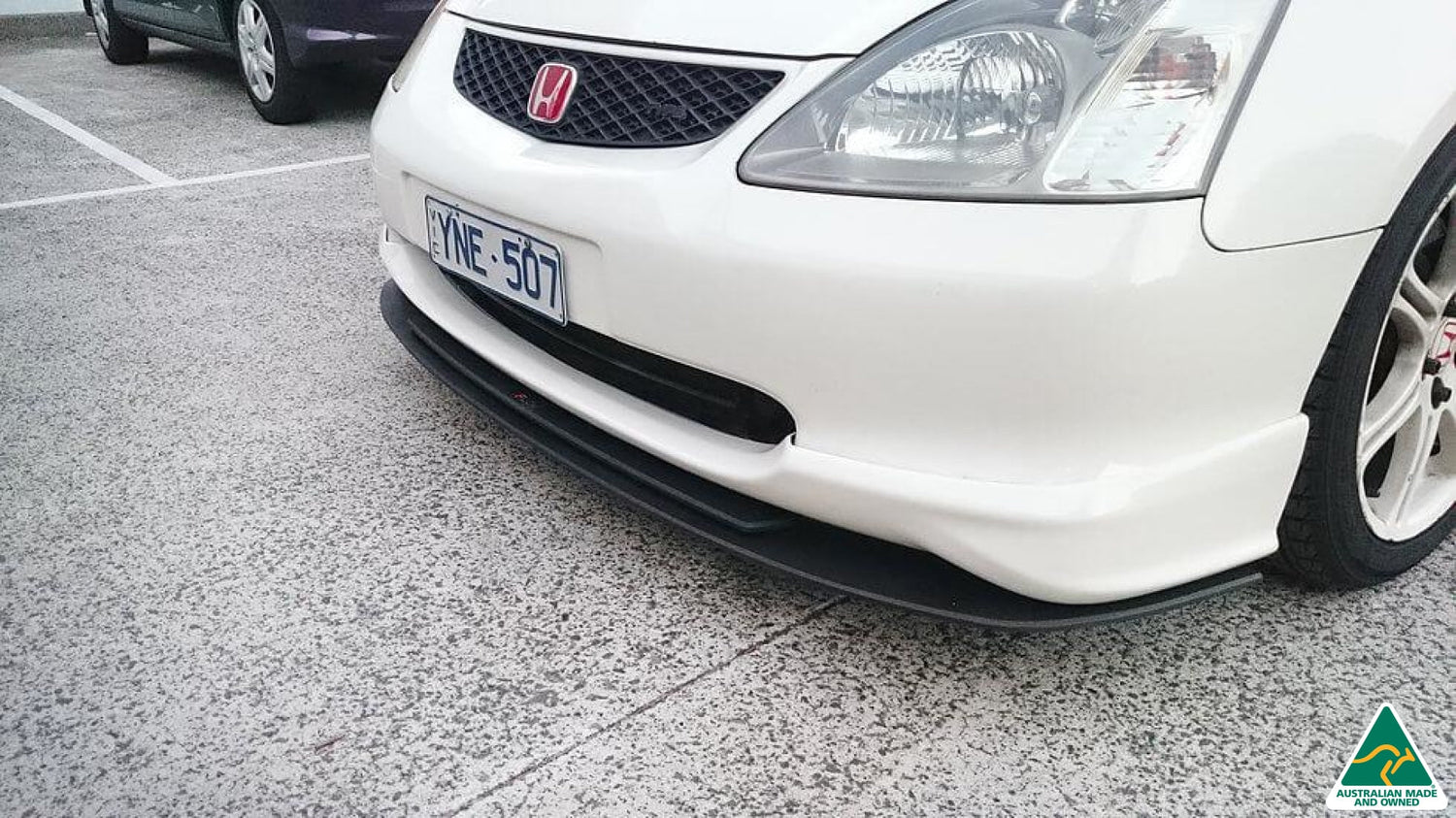 Buy Honda EP3 Civic Type R Front Splitter | Flow Designs Australia ...
