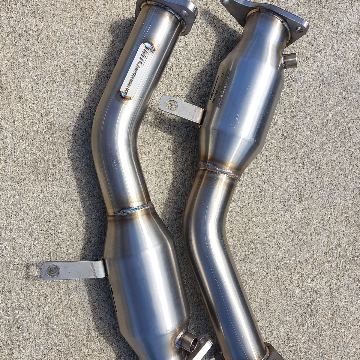 New NISSAN Z High Flow Cat Pipes VR30 Engine – ModsDirect