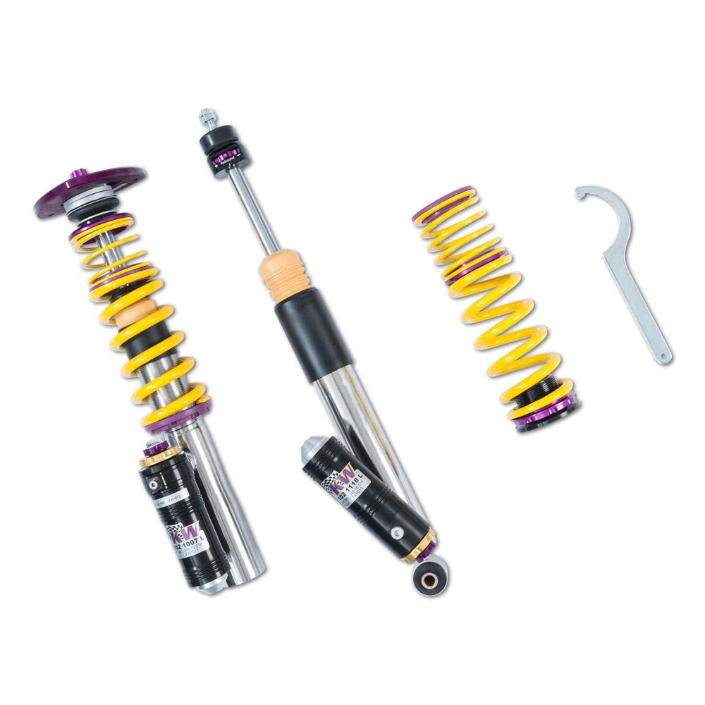 KW Coilover Kit V4 Clubsport for 05/2012+ Audi A3 (8V1, 8VK) w/ FA Top ...