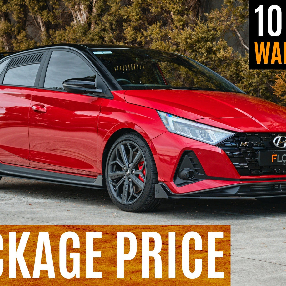 Buy Hyundai i20 N BC3 Full Lip Splitter Set Online | Flow Designs ...