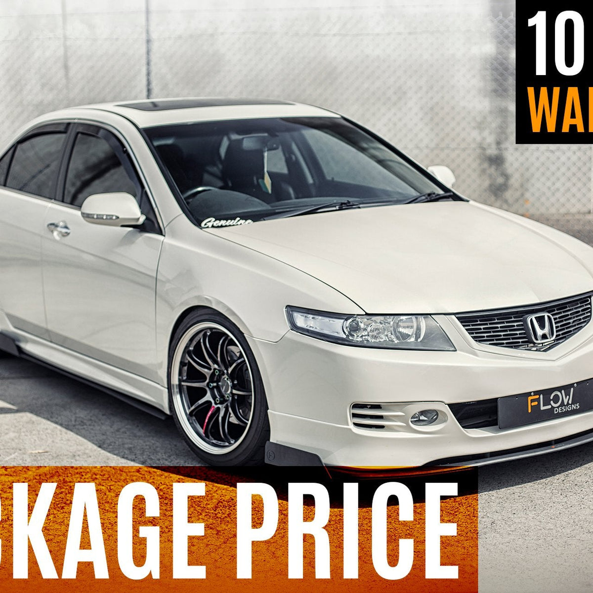 Buy Honda Accord Euro CL7/CL9 Full Lip Splitter Set Online – ModsDirect