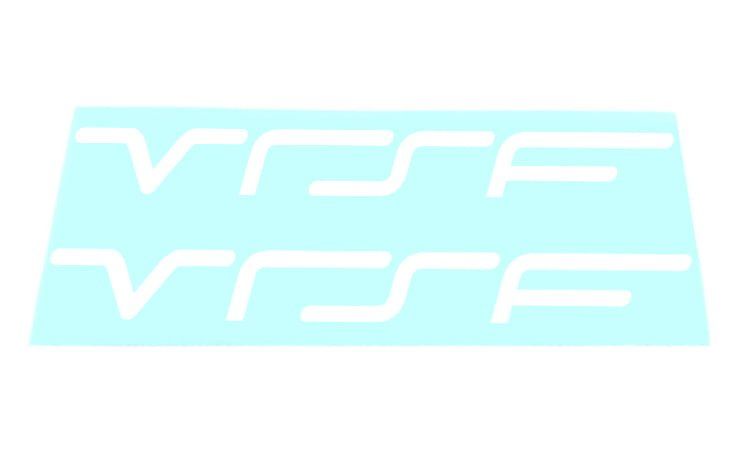 VRSF Logo Window Decals – White – ModsDirect